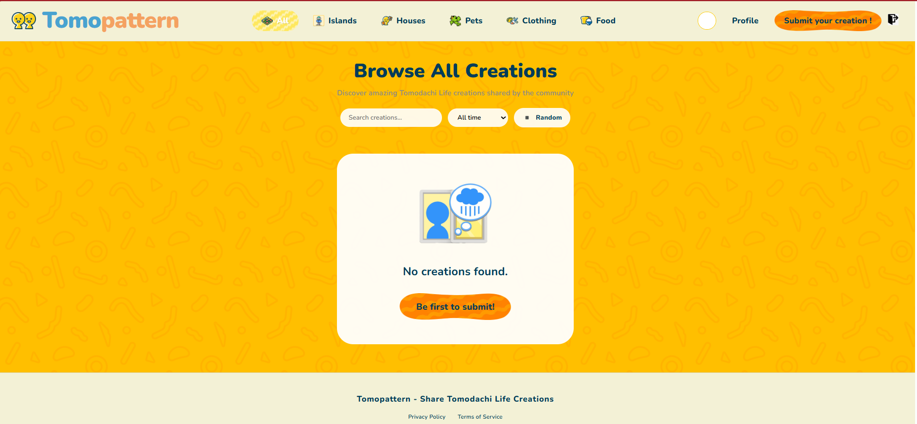 Tomopattern - Share Tomodachi Life Creations